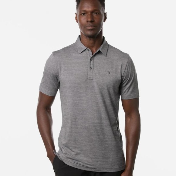 Travis Mathew | Shirts | Nwt Travis Mathew Heater Golf Polo Shirt Sleet ...